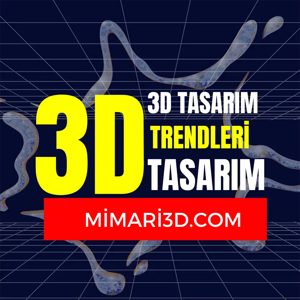 Mimari Render Nedir ?:3D Tasarım Trendleri - Mimari Render