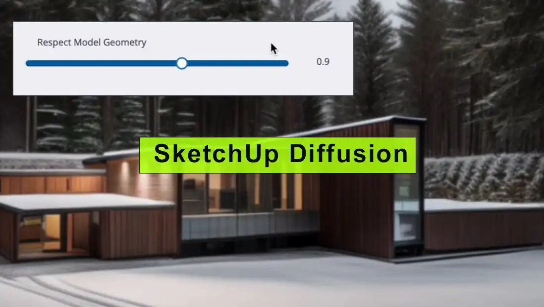 SketchUp Diffusion - Mimari Render